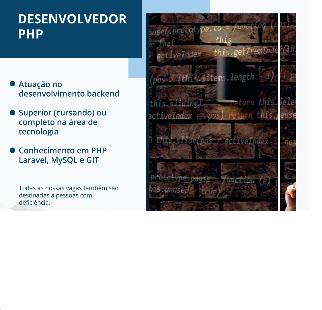 DESENVOLVEDOR PHP - OktoberJobs