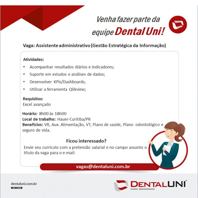 Assistente Administrativo (11/11) - Central de Carreiras UniOpet