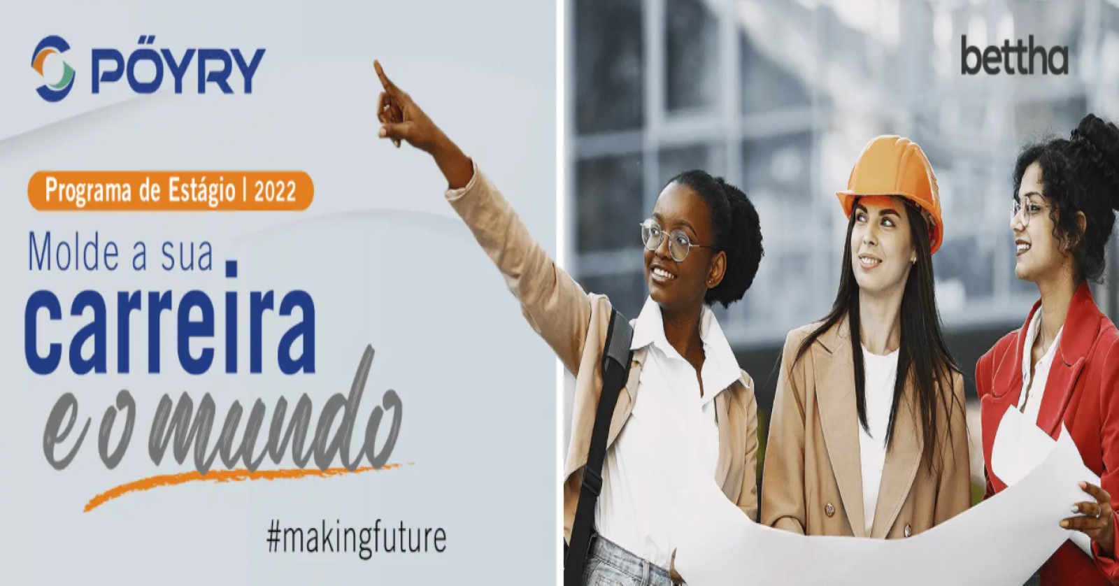 Programa de Estágio Poyry 2022 (24/11) - Central de Carreiras UniOpet