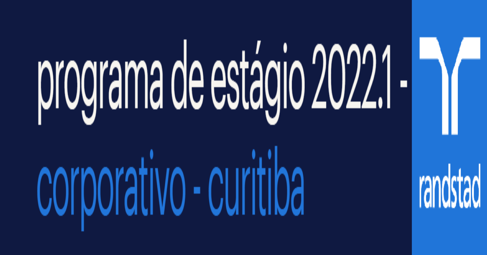 Programa de Estágio - Randstard (19/11) - Central de Carreiras UniOpet