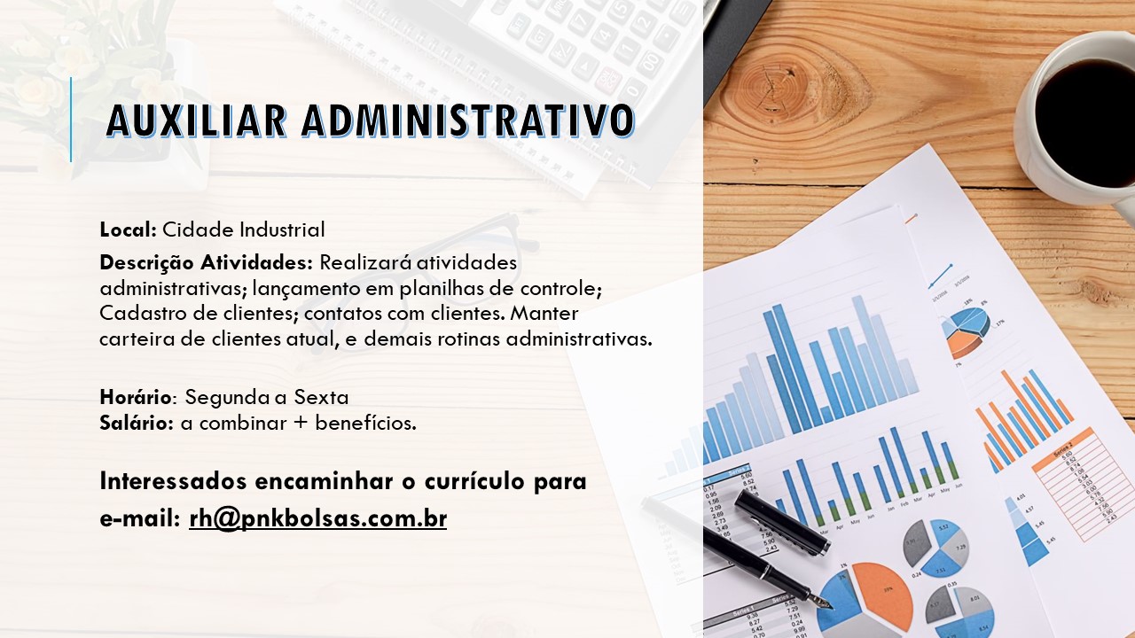 Oportunidade Efetiva – Auxiliar Administrativo (22/03) - Central de Carreiras UniOpet